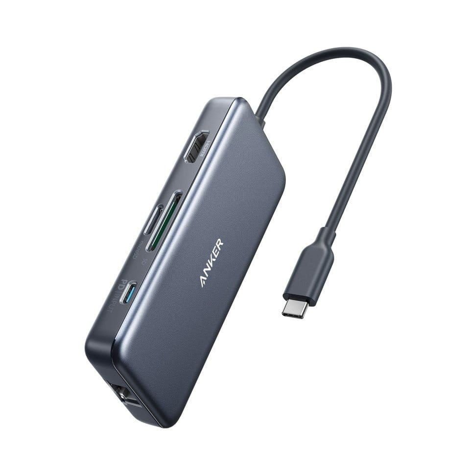 Anker PowerExpand+ 7-in-1 USB-C PD Media Hub A8352HA1 - Solwave ...